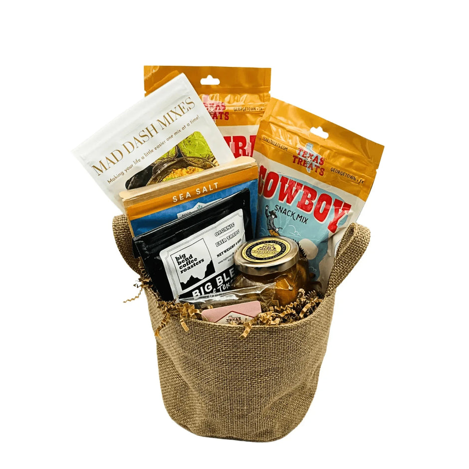 AUTHENTIC Texas Themed Gift Baskets Delivered Online